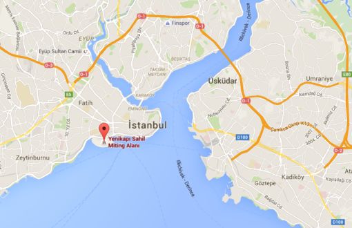 Miting Nedeniyle Yenikapı Sahil Yolu Trafiğe Kapalı