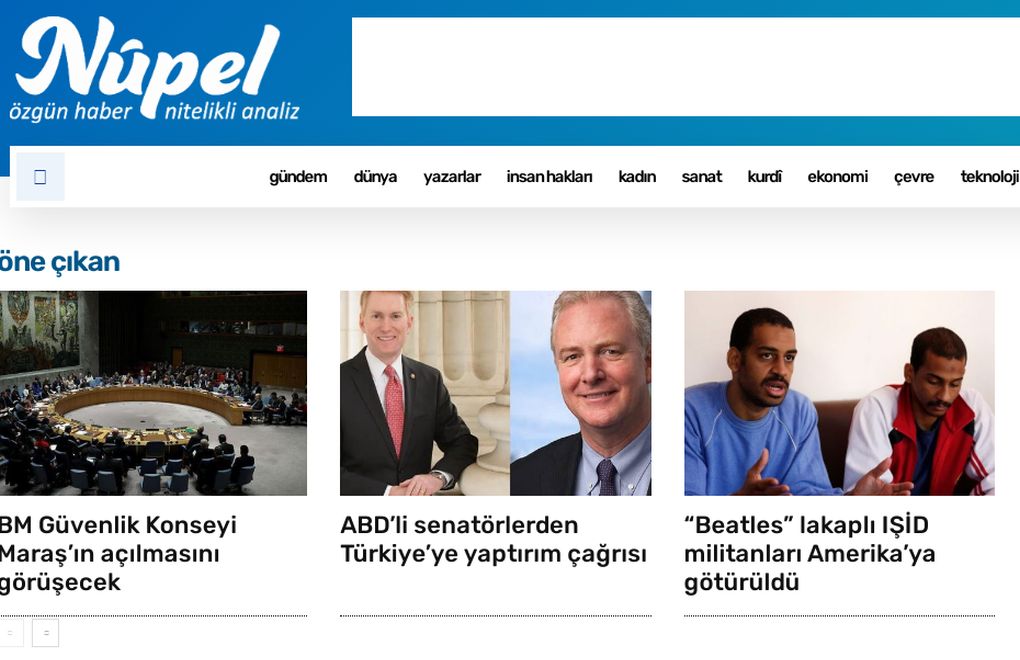 Haber sitesi Nupel'e erişim engeli getirildi