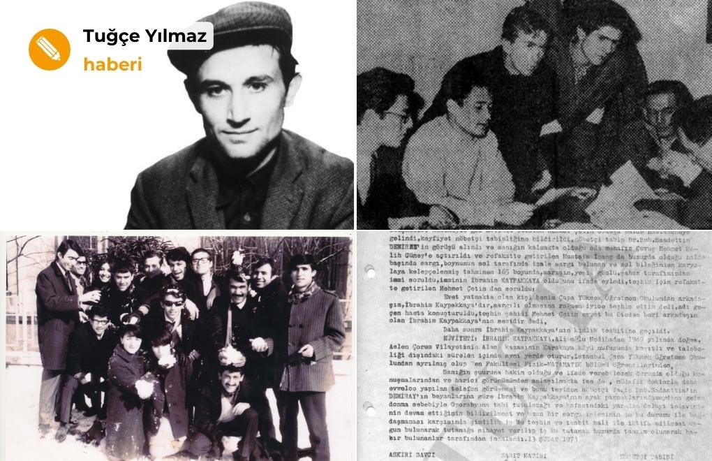 İbrahim Kaypakkaya'nın okuduğu kitaplar ve teşhis tutanağı