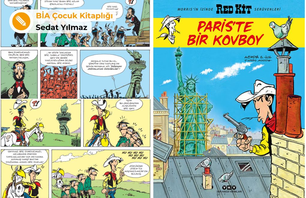 Red Kit hayranlarına: "Paris’te Bir Kovboy" kitapçılarda